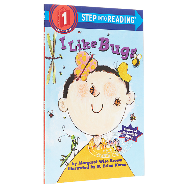 现货 Step Into Reading1：I Like Bugs阅读进阶1级：我喜欢虫子儿童分级阅读英文原版 3-6岁【中商原版】_虎窝淘