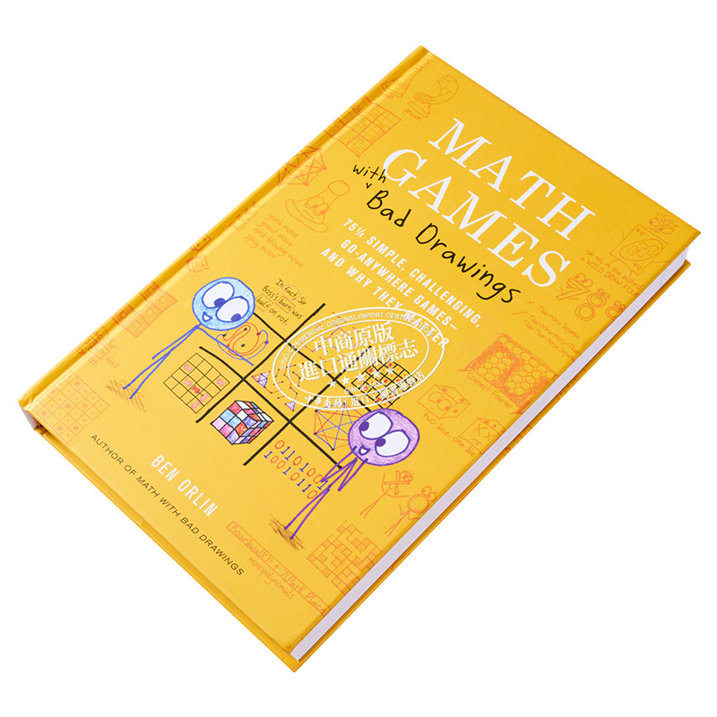 欢乐数学游戏英文原版 Math Games with Bad Drawings 75 1/4 Simple Challenging Go ...