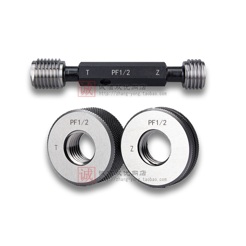 日标直管螺纹塞规环规PF1/8-28 PF1/4-19 PF3/8-19 PF1/2-14通止_虎窝淘