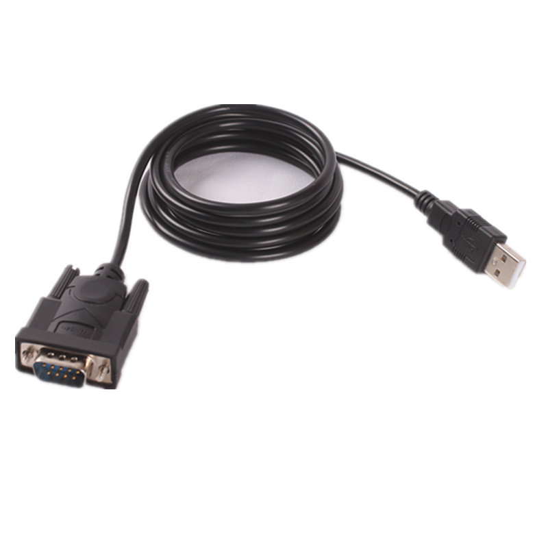 CH-340 usb转串口线 usb转232串口线 9针 COM口USB转RS232转换器_虎窝淘