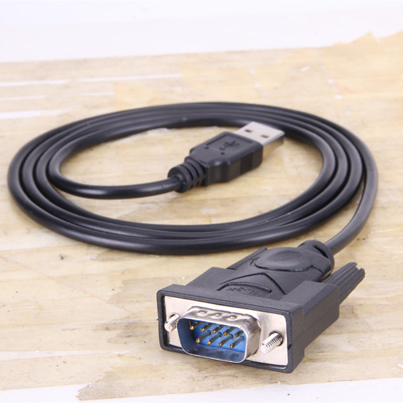 CH-340 usb转串口线 usb转232串口线 9针 COM口USB转RS232转换器_虎窝淘