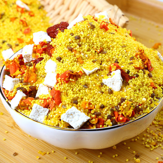 Five black porridge, whole grains, small package breakfast porridge ...