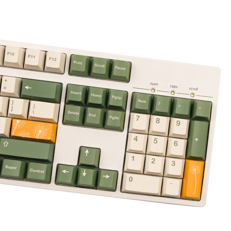 GMK Dandy蒲公英键帽PBT热升华机械键盘个性按键原厂高度金属R4_虎窝淘