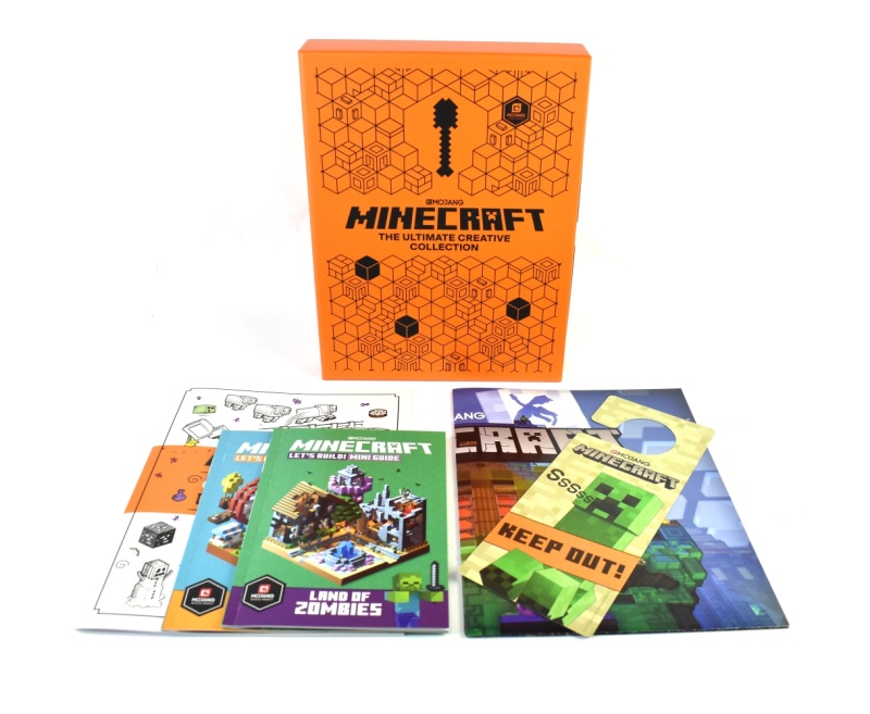 英文原版 Minecraft The Ultimate Creative Explorer's Collection我的世界终极大礼盒官方指南 ...