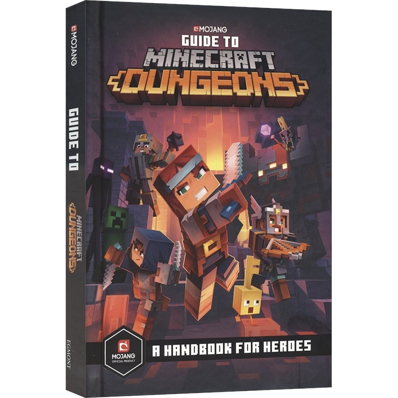英文原版 Guide to Minecraft Dungeons我的世界地下城英雄手册官方指南全新系列创造力想象力 8岁+儿童英语课外读物_虎窝淘