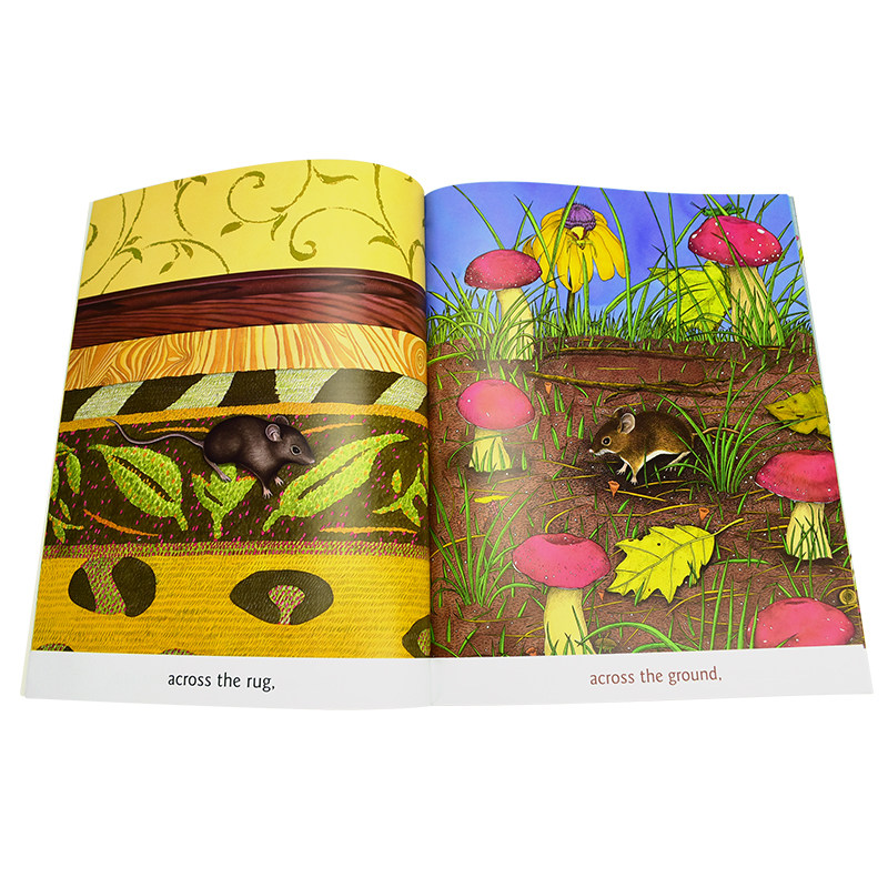 英文原版 Inside Mouse Outside Mouse小老鼠向里走向外走幼儿英语原版故事绘本哲学启蒙绘本_虎窝淘