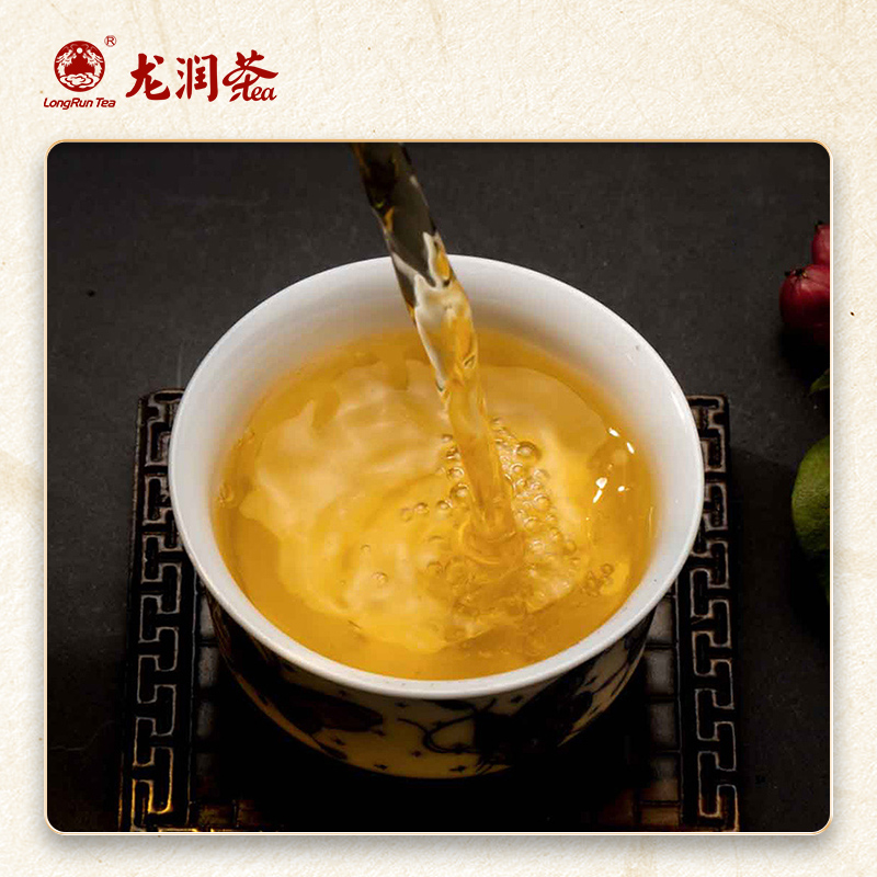 龙润茶楚兰生茶2020年临沧普洱茶叶茶饼茶叶357g兰香馥郁官方正品_虎窝淘