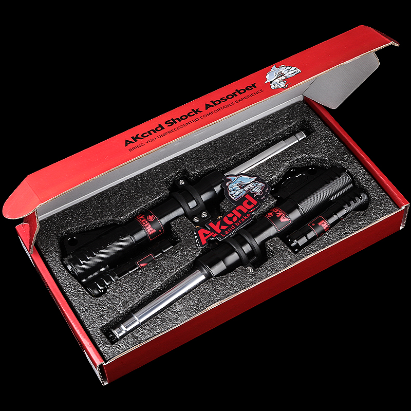 AKcnd CP25前减震27芯改装九号MMAX110p C90 F90m UQI U2 M2避震_虎窝淘