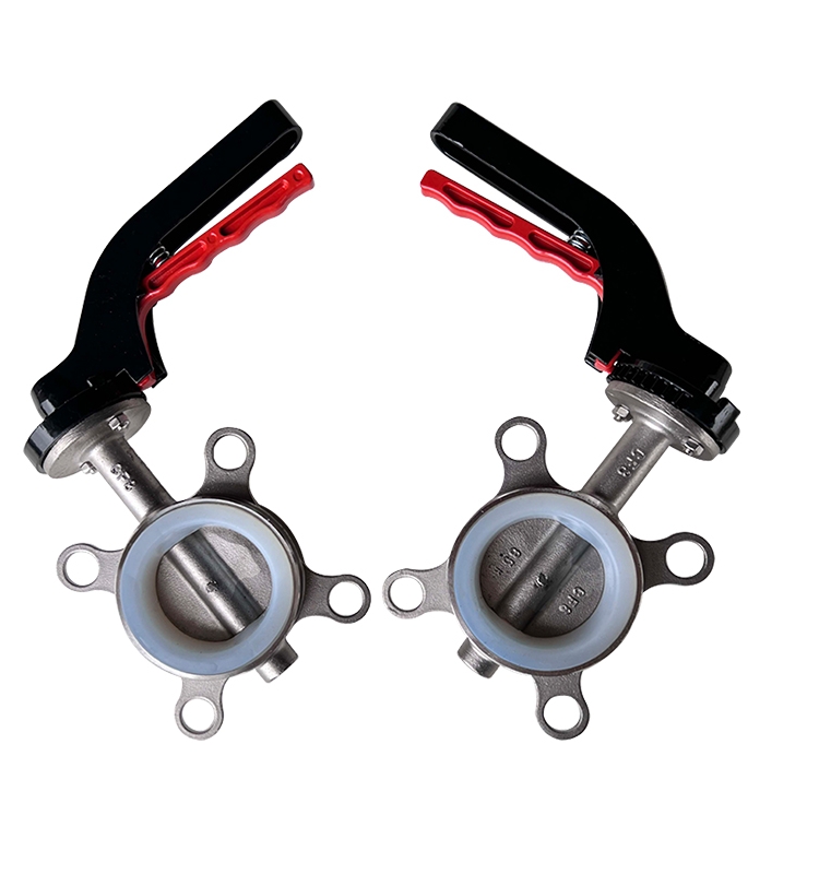 304不锈钢对夹式D71X-10/16P手动鸭嘴对夹蝶阀DN32-200软密封蝶阀_虎窝淘