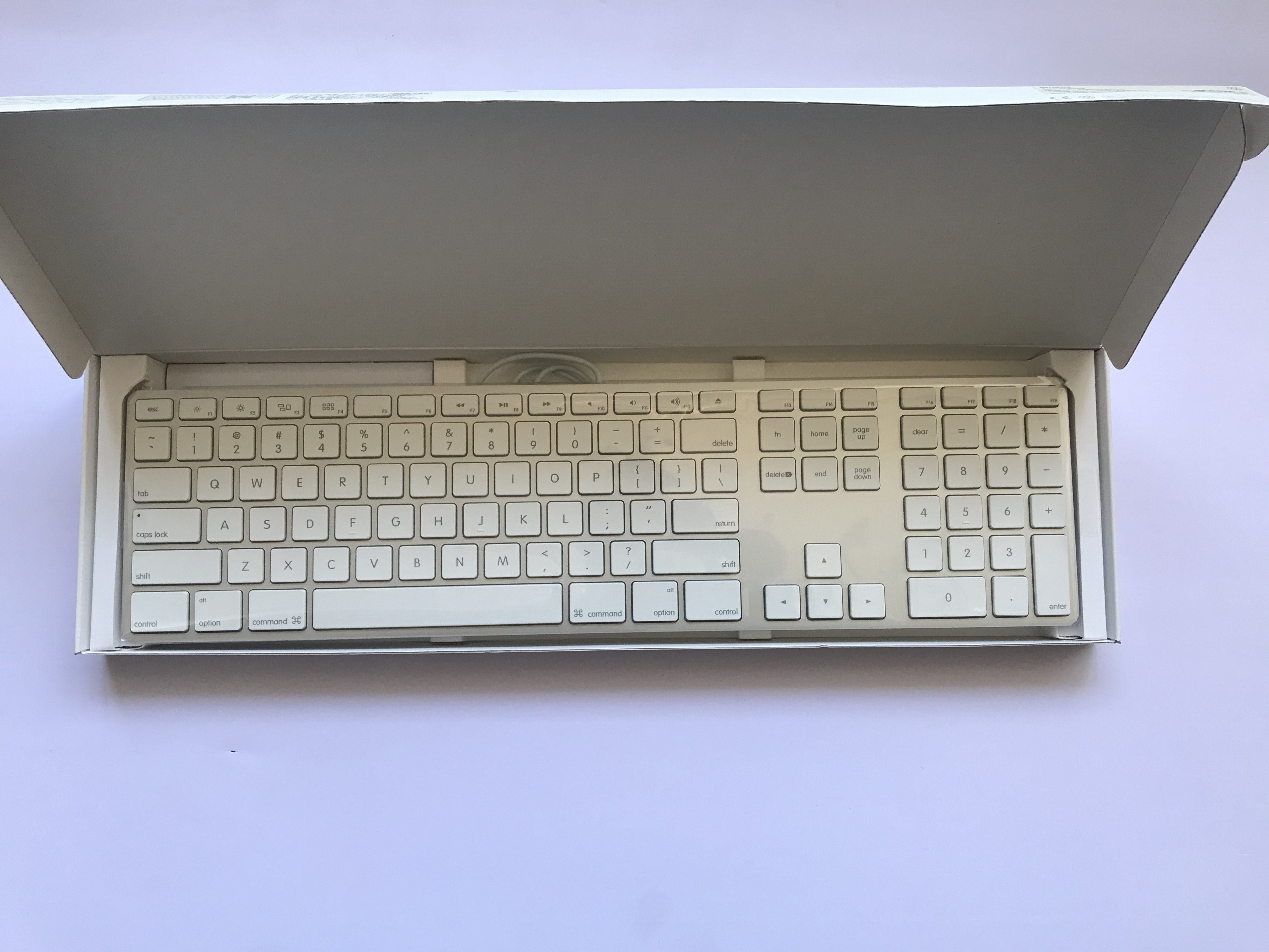 APPLE苹果G6有线 IMAC外接铝合金有线带数字区全键盘.包邮_虎窝淘