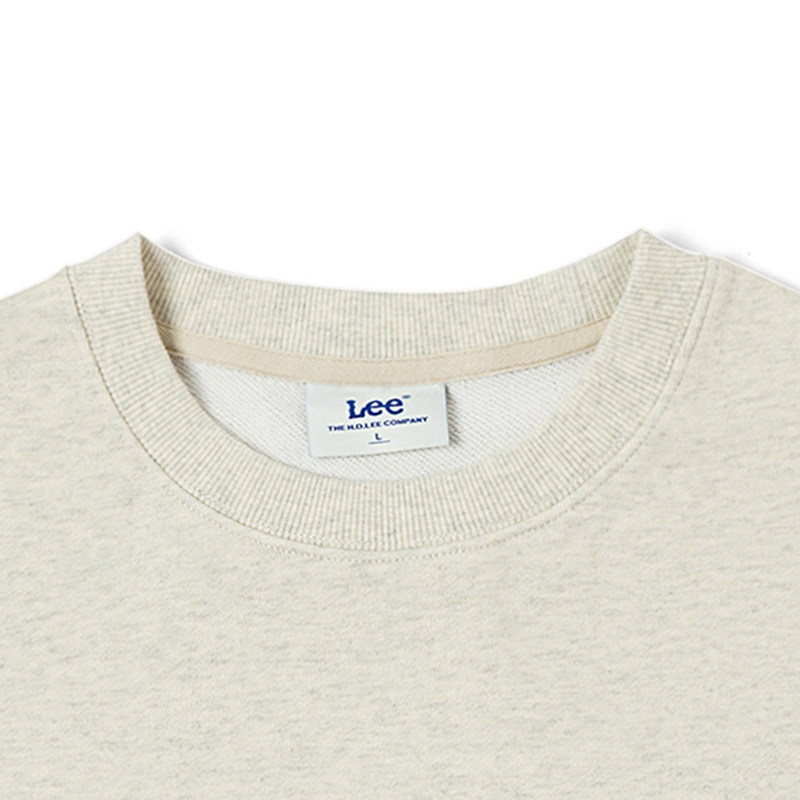 Lee韩国设计23春夏新品宽松男女同款卫衣LUT006430203-870_虎窝淘