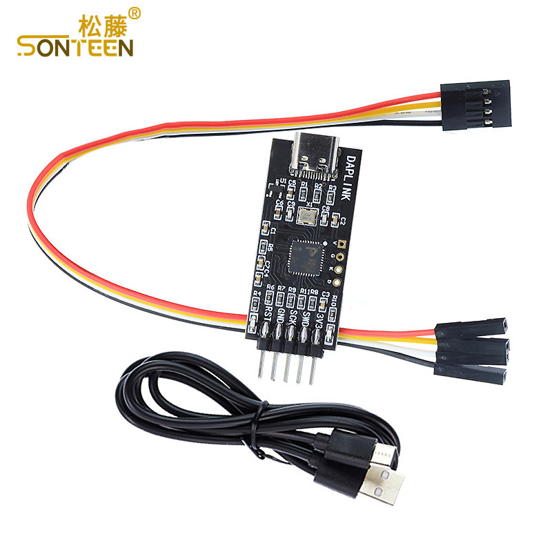 DAPLINK替代JLINK OB/STLINK STM32烧录器下载器TTL串口仿真器ARM_虎窝淘