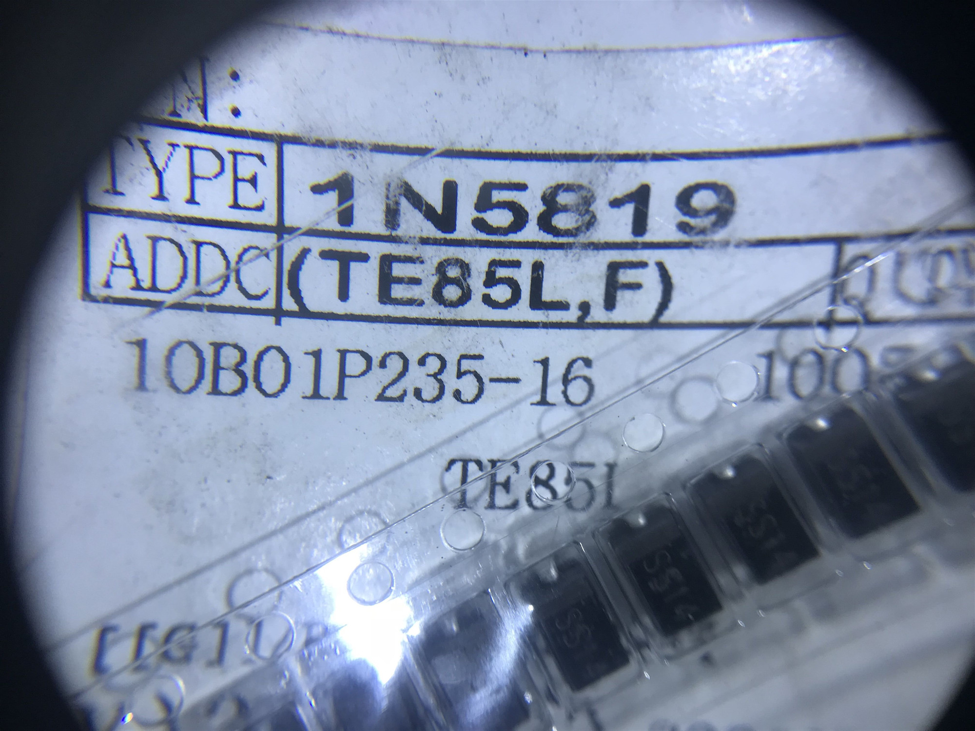 全新正品原装进口 1N5819 TE85L, F SS14批量更优势（50pcs）_虎窝淘