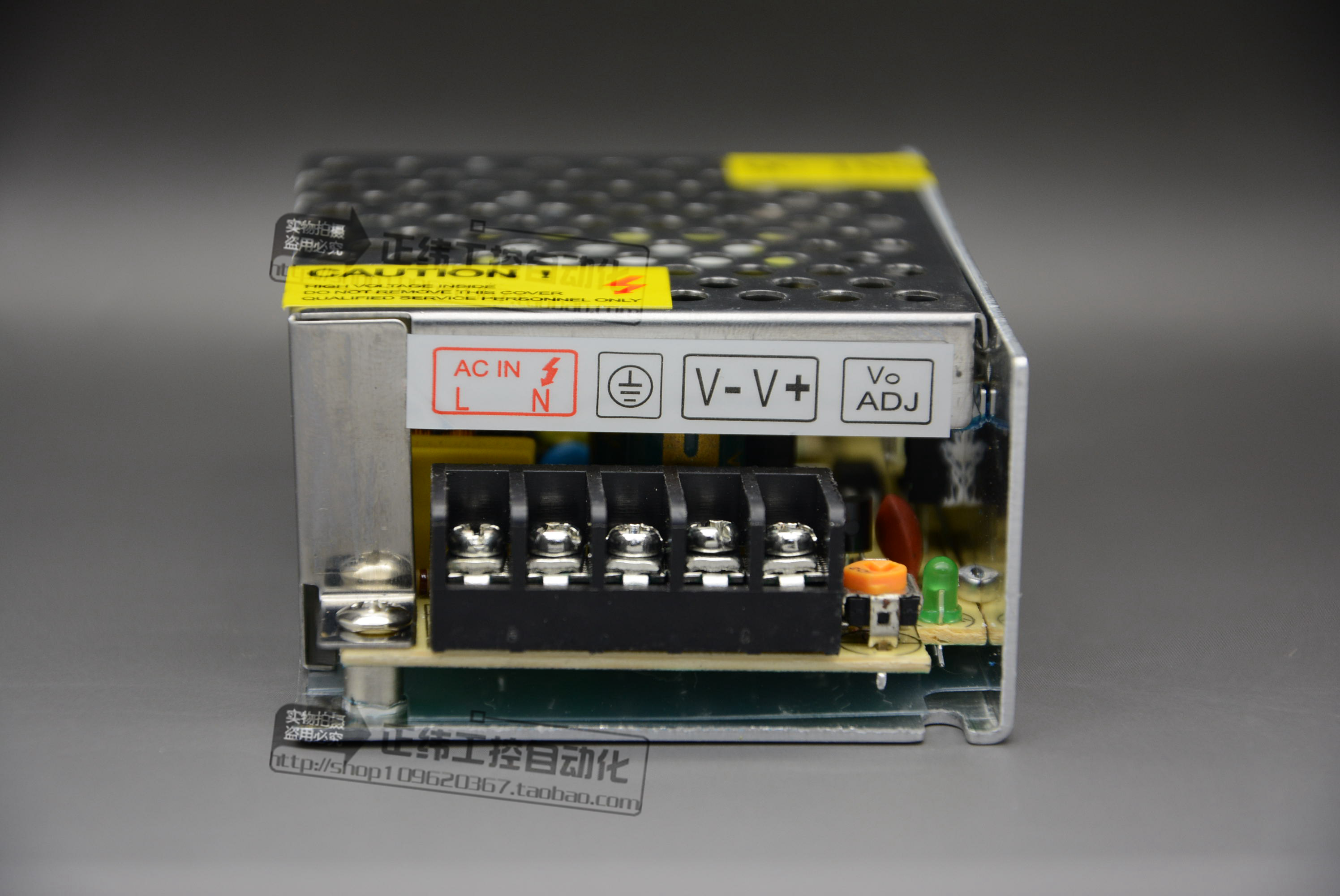 开关电源S-24-24足功率工业装机LED监控25W AC220V转DC24V 1A_虎窝淘