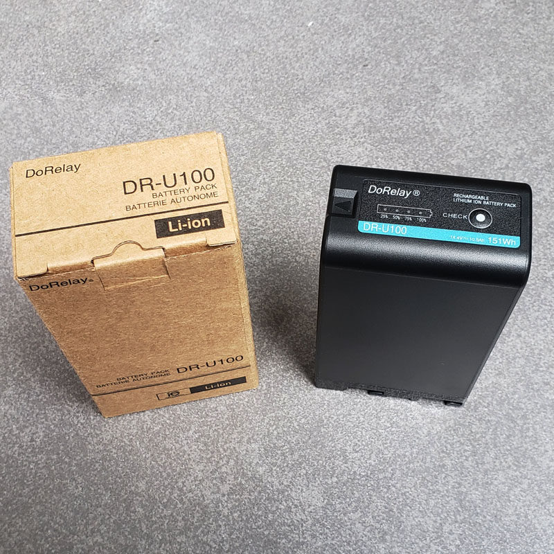 DR-U100加厚电池Z280/X280/FX6/FS5摄像机向下兼容BP-U90 U70 U60_虎窝淘