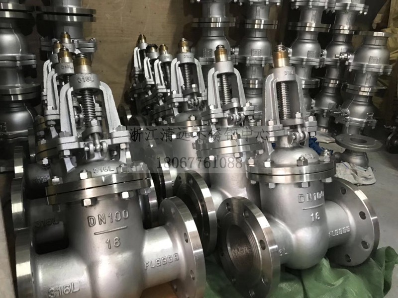 304/b316L不锈钢法兰闸阀Z41W-16P 2寸4分DN600 350 100 25 50 80_虎窝淘