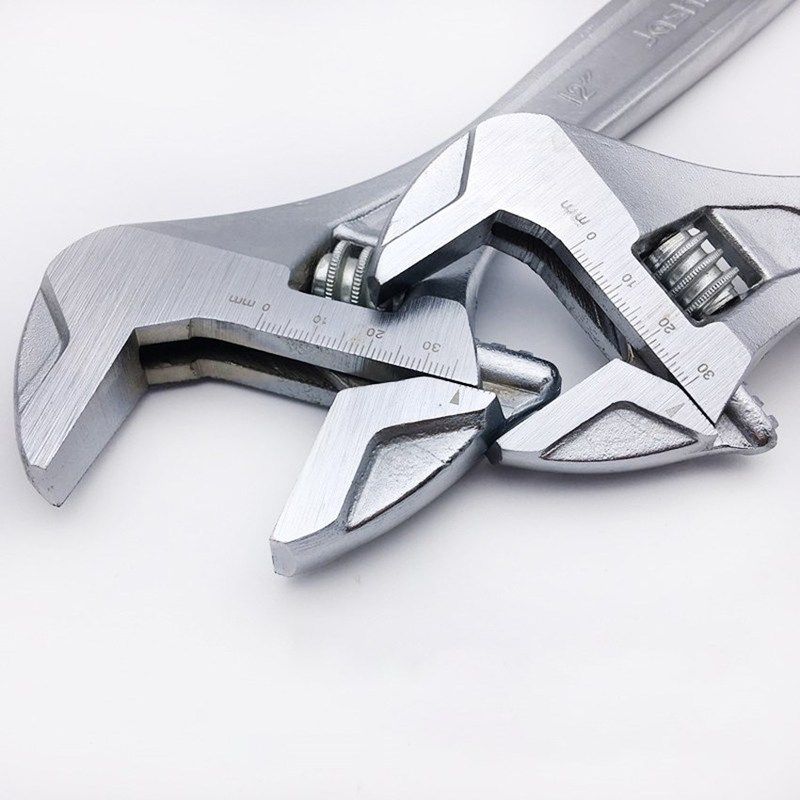 8/10/12/15 inches wrench big open end spanner high carbon s_虎窝淘