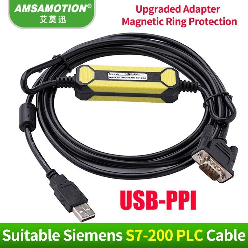 USB-PPI Suitable Siemens S7-200 PLC programming Cable USB PP_虎窝淘