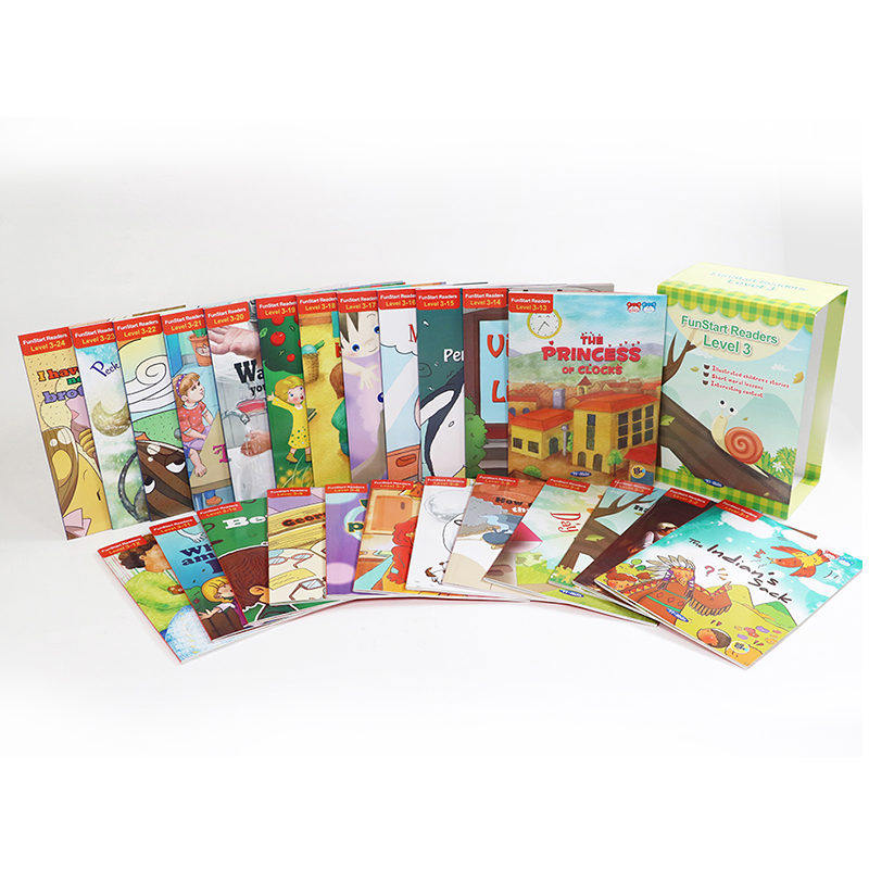 FunStart Readers Level英文原版绘本有趣的读完阶段 3(全24册)正版书籍新华书店旗舰店文轩官网 INHERIT ...