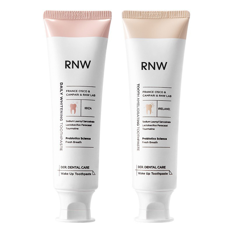 RNW牙膏男官方旗舰焕白去口臭小苏打清新口气女生家庭装_虎窝淘