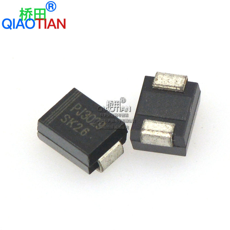 肖特基整流二极管贴片 SS24 SS26 SK34 SK36 SK54 SK54B SS56_虎窝淘