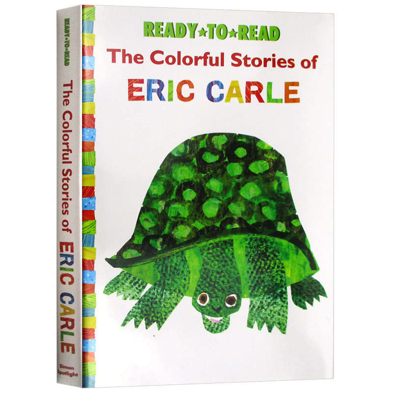The Colorful Stories of Eric Carle 艾瑞卡尔爷爷故事集 精装进口原版英文书籍_虎窝淘