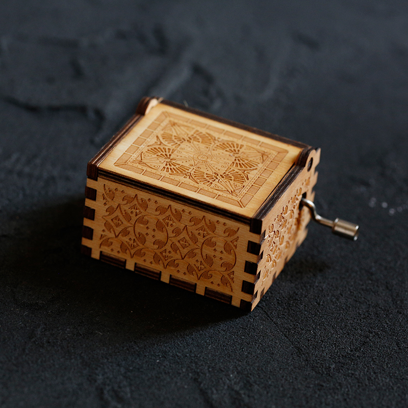 魔法学院主题礼物主题曲手摇音乐盒木质生日礼物海德薇变奏曲_虎窝淘