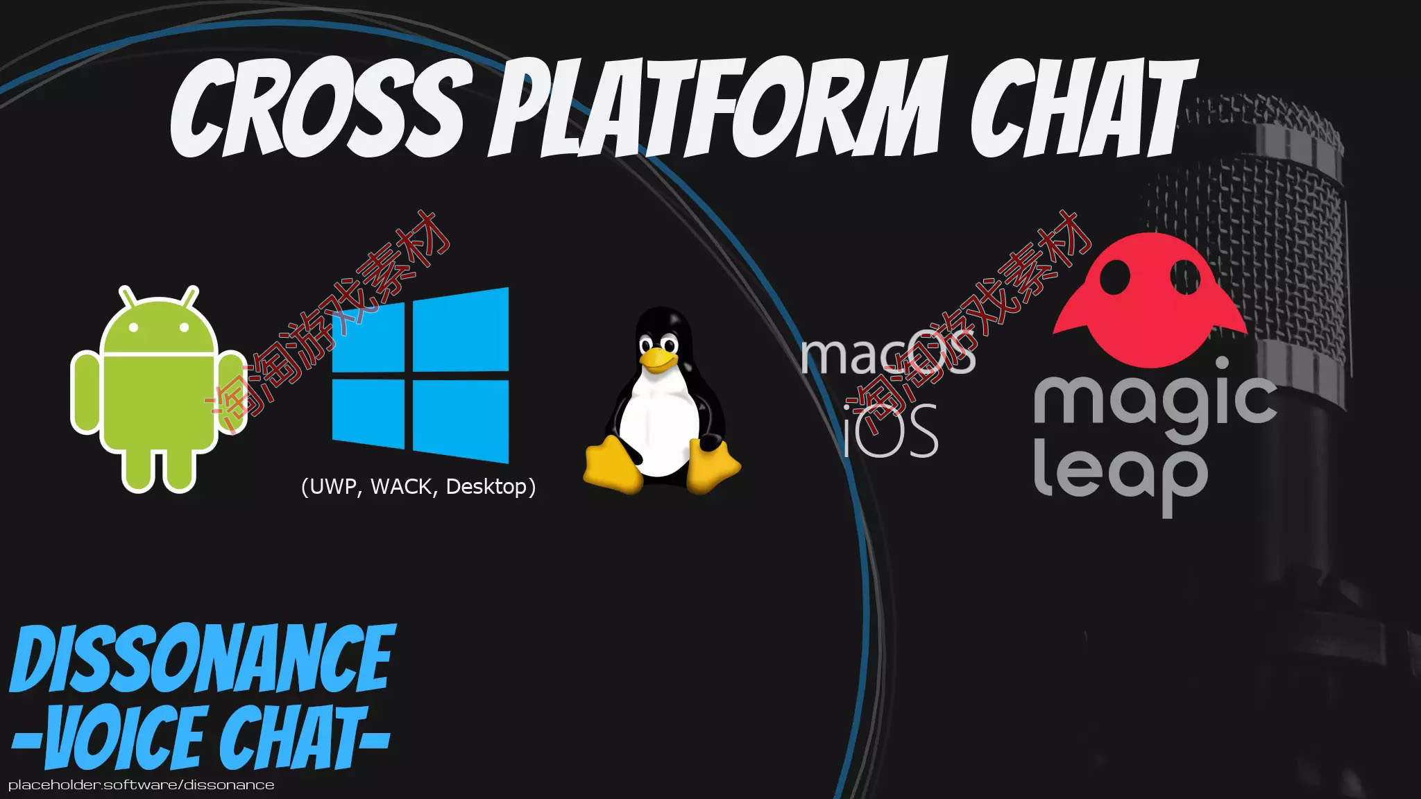 Unity3d Dissonance Voice Chat 6.4.0游戏实时语音聊天工具_虎窝淘