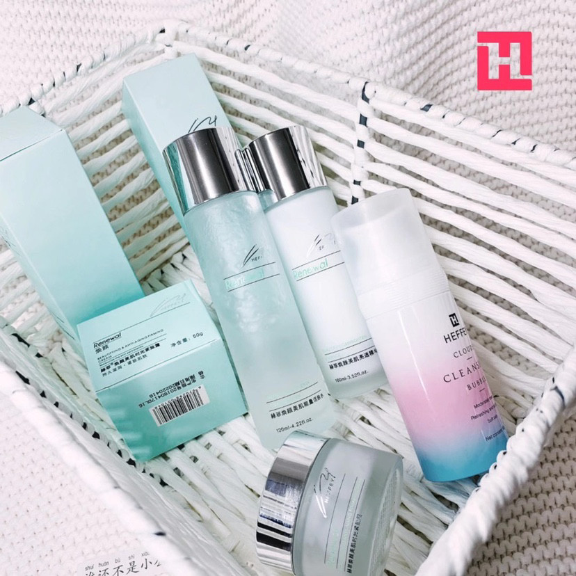 赫菲护肤品套装赫菲水乳霜三件套水乳霜保湿清爽不油腻护肤品_虎窝淘