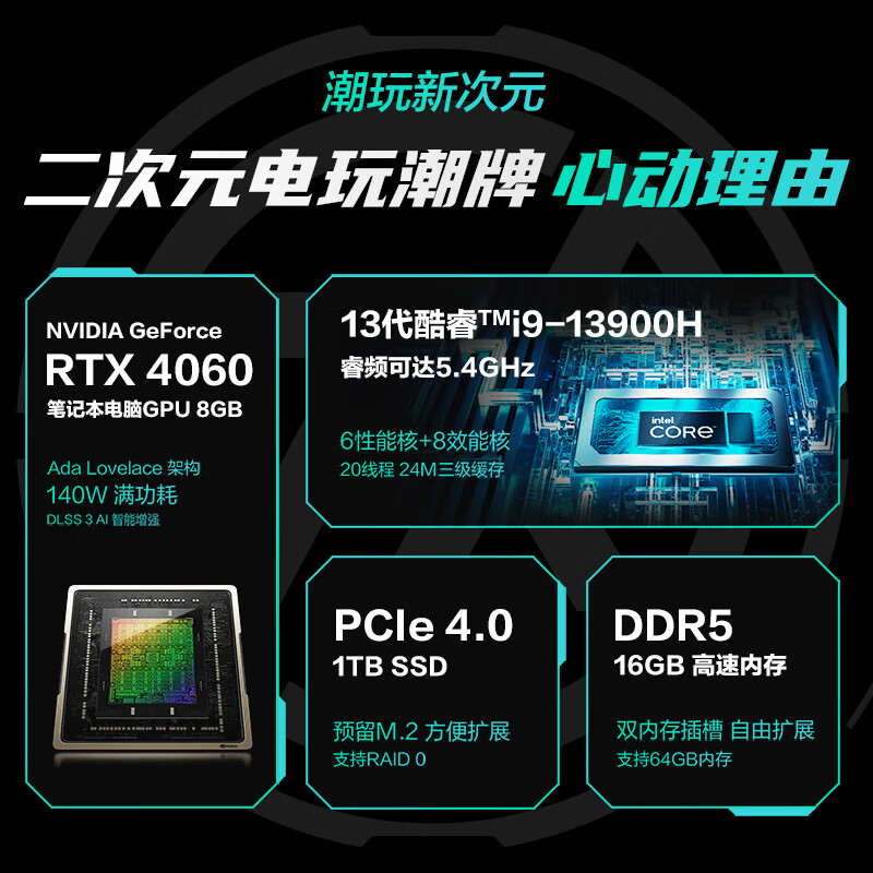 华硕天选5Pro酷睿版i9天选4锐龙版4060 4070游戏本学生笔记本电脑_虎窝淘