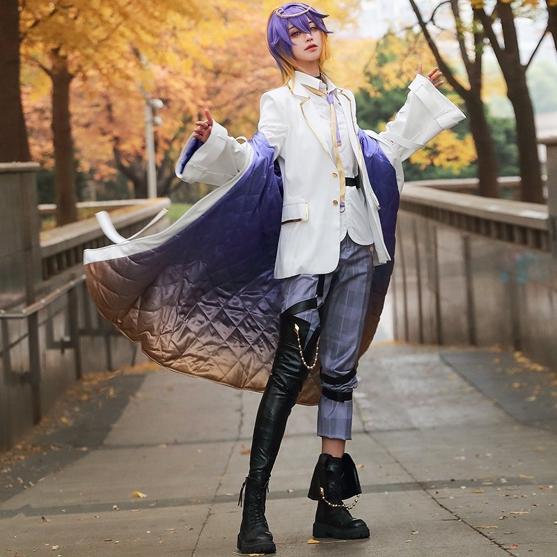 次元依Vtuber虚拟主播ILUNA彩虹社 Aster Arcadia cosplay服套装_虎窝淘