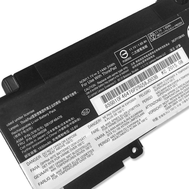 联想Thinkpad T460S T470S 00HW025/38 01AV405 01AV406内置电池_虎窝淘