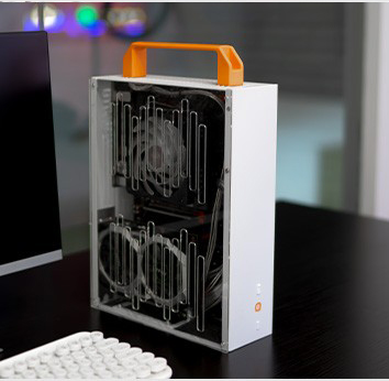 SGPC傻瓜超人k59青春版MATX小机箱便携A4手提迷你 K39T701U ITX小_虎窝淘