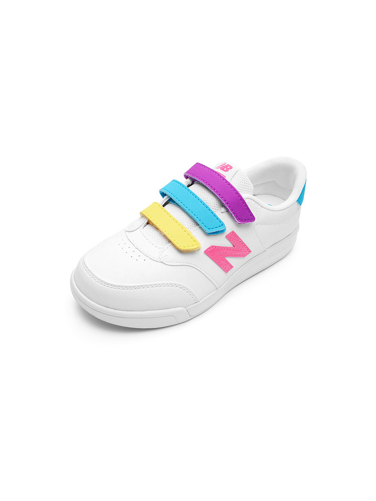 New Balance nb官方童鞋 4~7岁男女儿童板鞋春夏季透气小白鞋CT60_虎窝淘