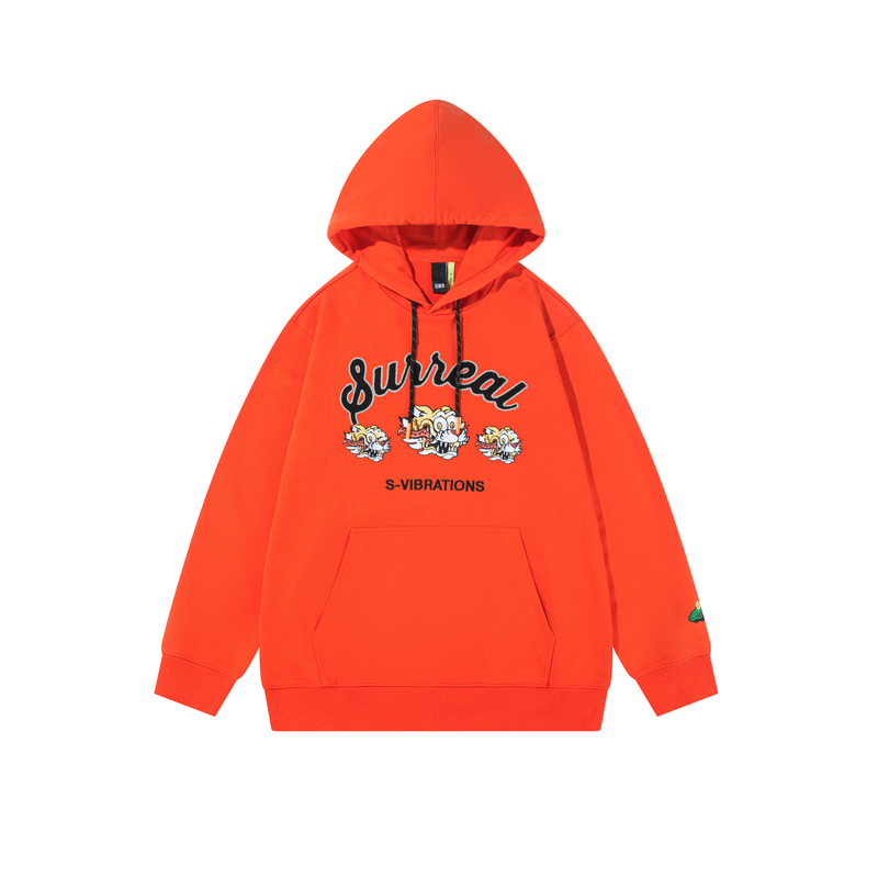 森马卫衣男新年季老虎绣花设计2023春秋新款连帽宽松男生针织上衣_虎窝淘