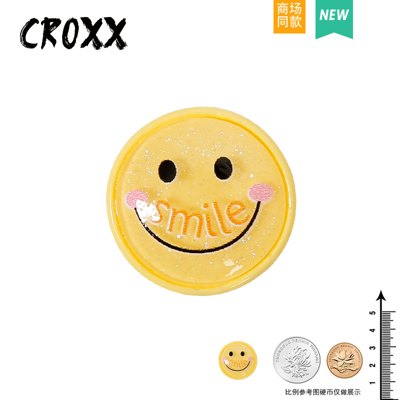 CROXX闪亮卡通动物洞洞鞋配饰crocss智必星鞋扣diy装饰扣鞋花爱_虎窝淘