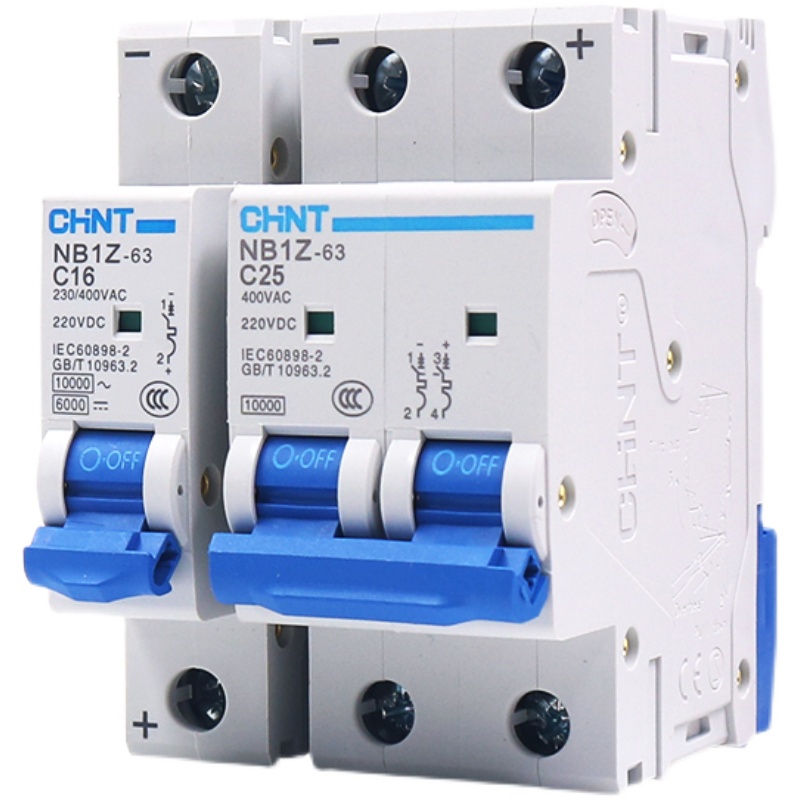 1P正泰NB1Z交流2P直流25a断路器32a空气20a开关DC220V空开63A 10a_虎窝淘
