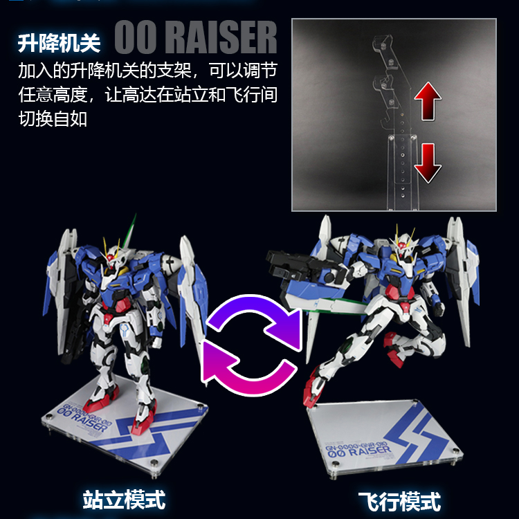 包邮星创坊地台定制 PG 00R七剑检察型 Seven Swords支架地台_虎窝淘