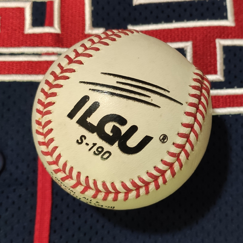 KSBF ILGU S-190软式安全棒球橡胶实心传接投球指法练习牛皮瑕疵_虎窝淘