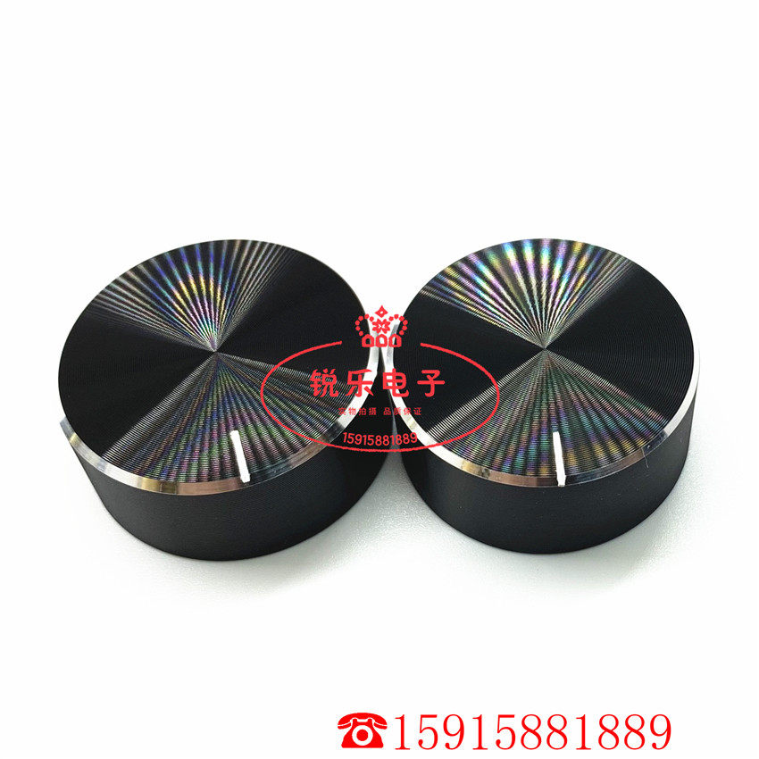 铝旋钮30X13直身金属旋钮帽音量旋钮帽花轴电位器半轴开关旋钮帽_虎窝淘