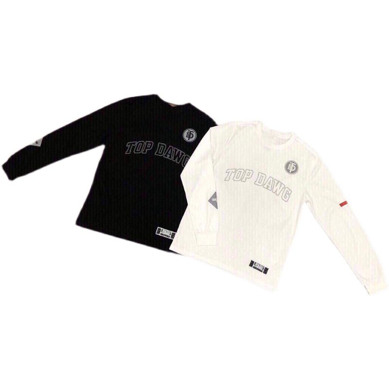 詹姆斯James TED联名TOP DAWG运动篮球休闲棉质圆领宽松长袖T恤男_虎窝淘