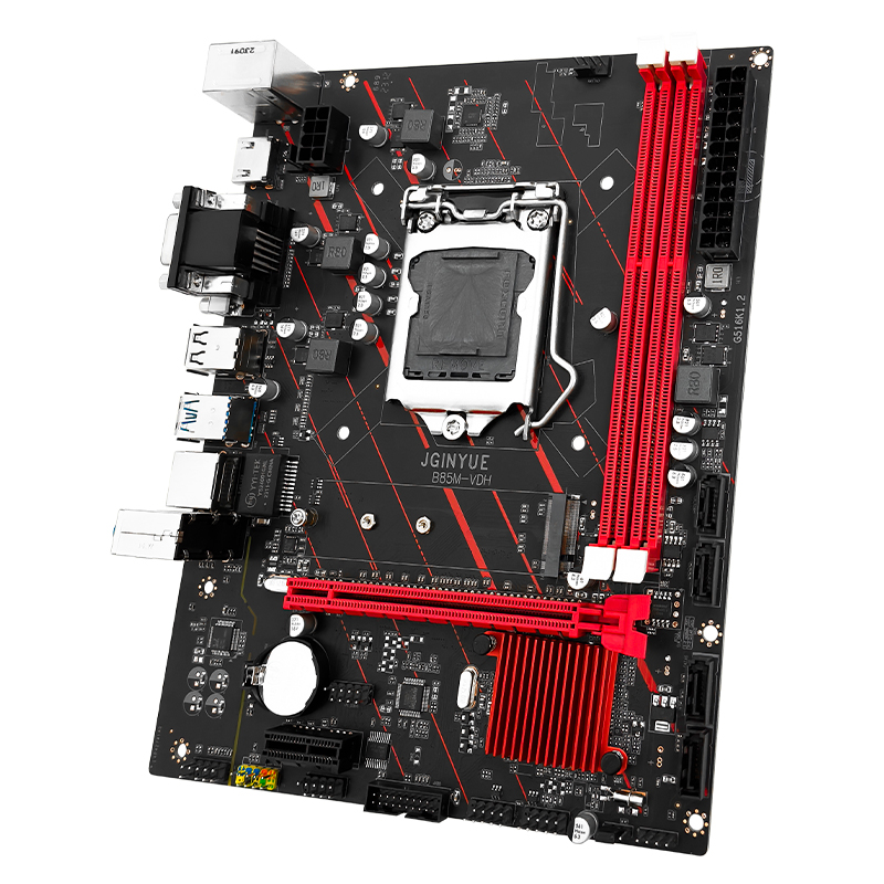 精粤B85/H97/H81全新主板1150针CPU游戏DDR3套装i3i5 4590超B75H6_虎窝淘