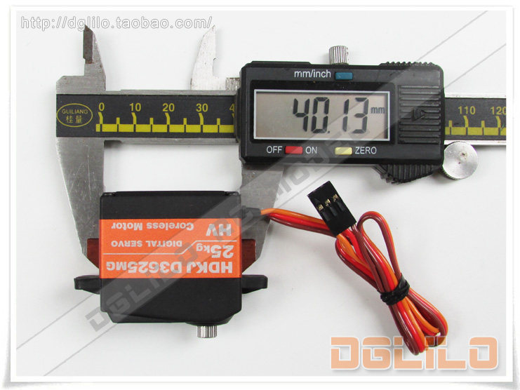 【DgLiLo】180度大角度 25kg金属齿数字舵机防水HDKJ D3625神舵_虎窝淘