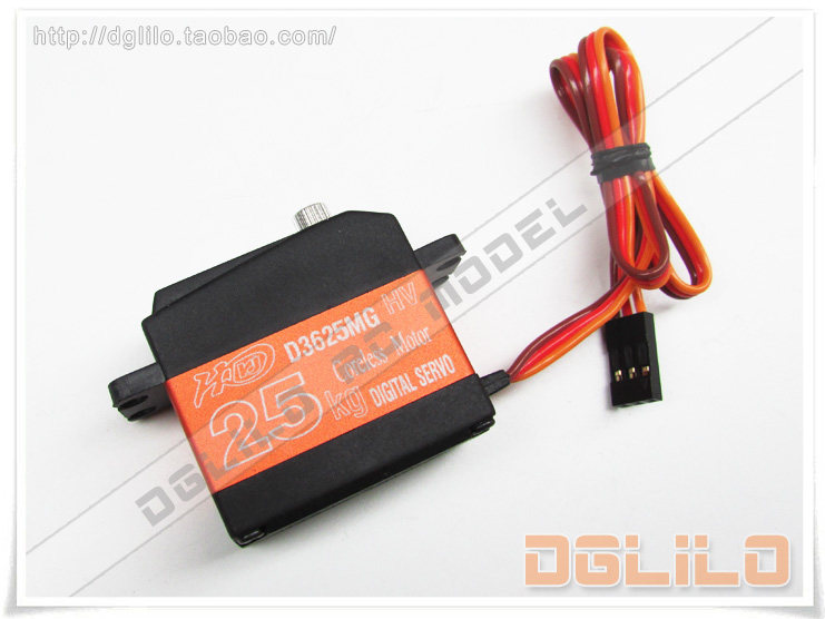 【DgLiLo】180度大角度 25kg金属齿数字舵机防水HDKJ D3625神舵_虎窝淘