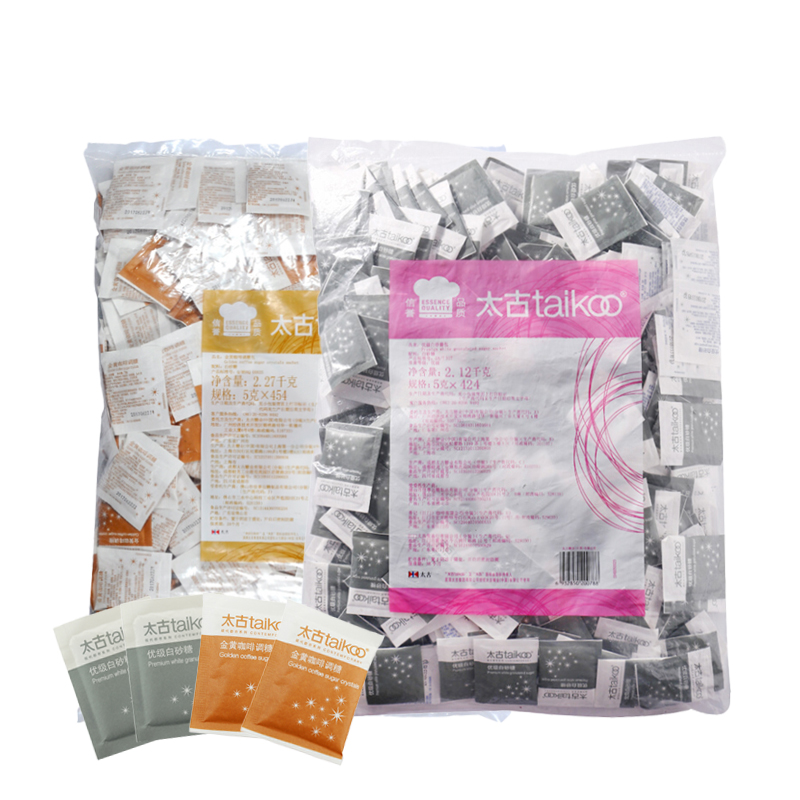 太古（taikoo）金黄咖啡调糖包5g*454包优级白砂糖包咖啡奶茶伴侣_虎窝淘