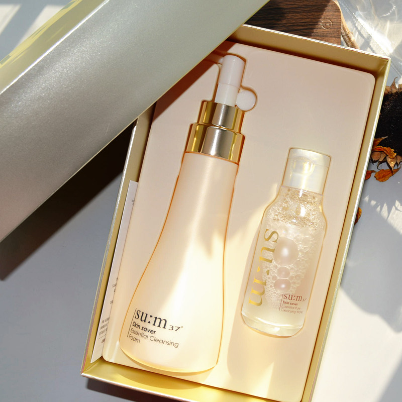 国内专柜正装苏秘sum温和洁面液250ml卸妆液100ml呼吸泡沫洗面奶_虎窝淘