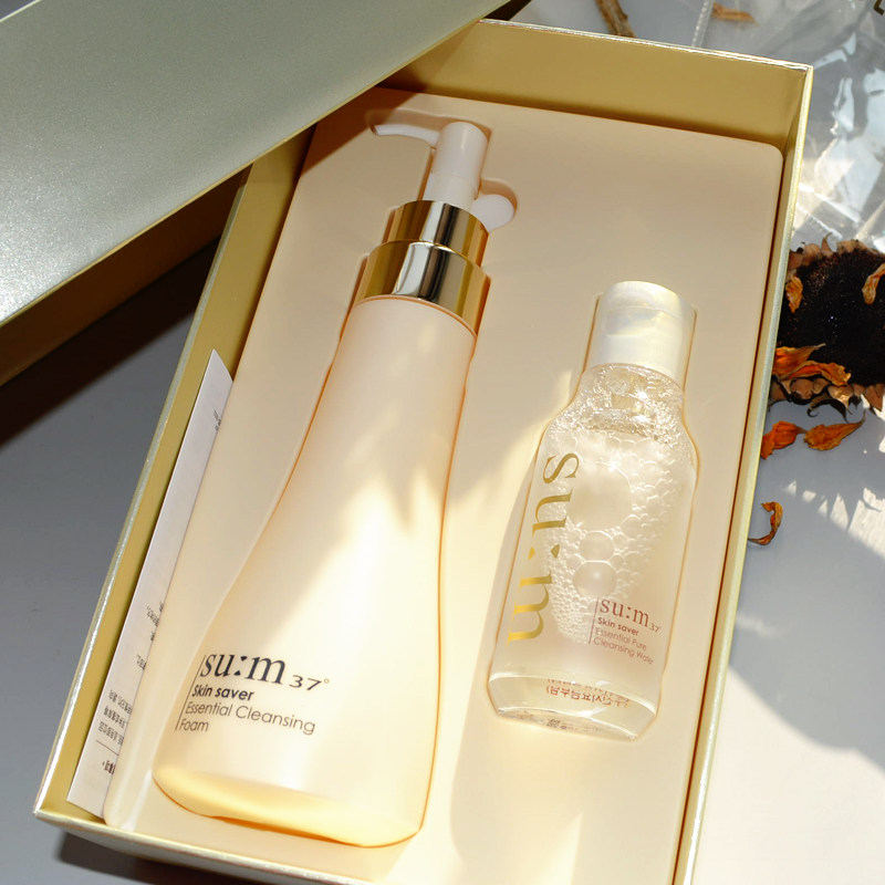 国内专柜正装苏秘sum温和洁面液250ml卸妆液100ml呼吸泡沫洗面奶_虎窝淘