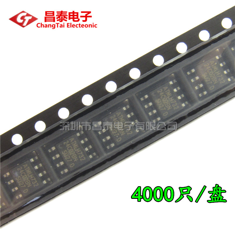 贴片SOP8 AT24C02 AT24C02BN-SH-T AT24C02N存储器/串口_虎窝淘