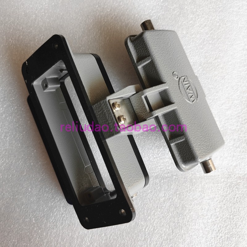 WAIN连接器H16B-BK-1L/SC单扣开孔底座09300160307唯恩原装蓝色扣_虎窝淘