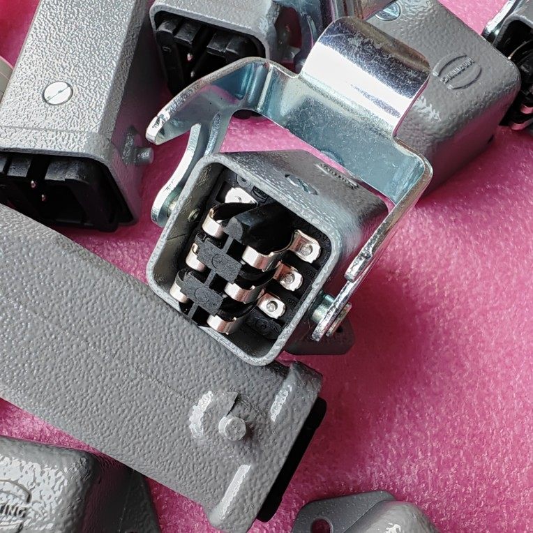 HARTING低压连接器09700062813公芯6针STAF-6-FE-S浩亭5A50V原装_虎窝淘